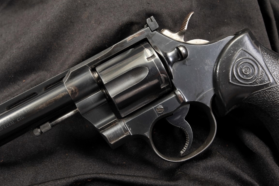 F. Bob Chow Colt King Super Target Officers Model .38 Specl Revolver - C&R Ok For Sale at ...